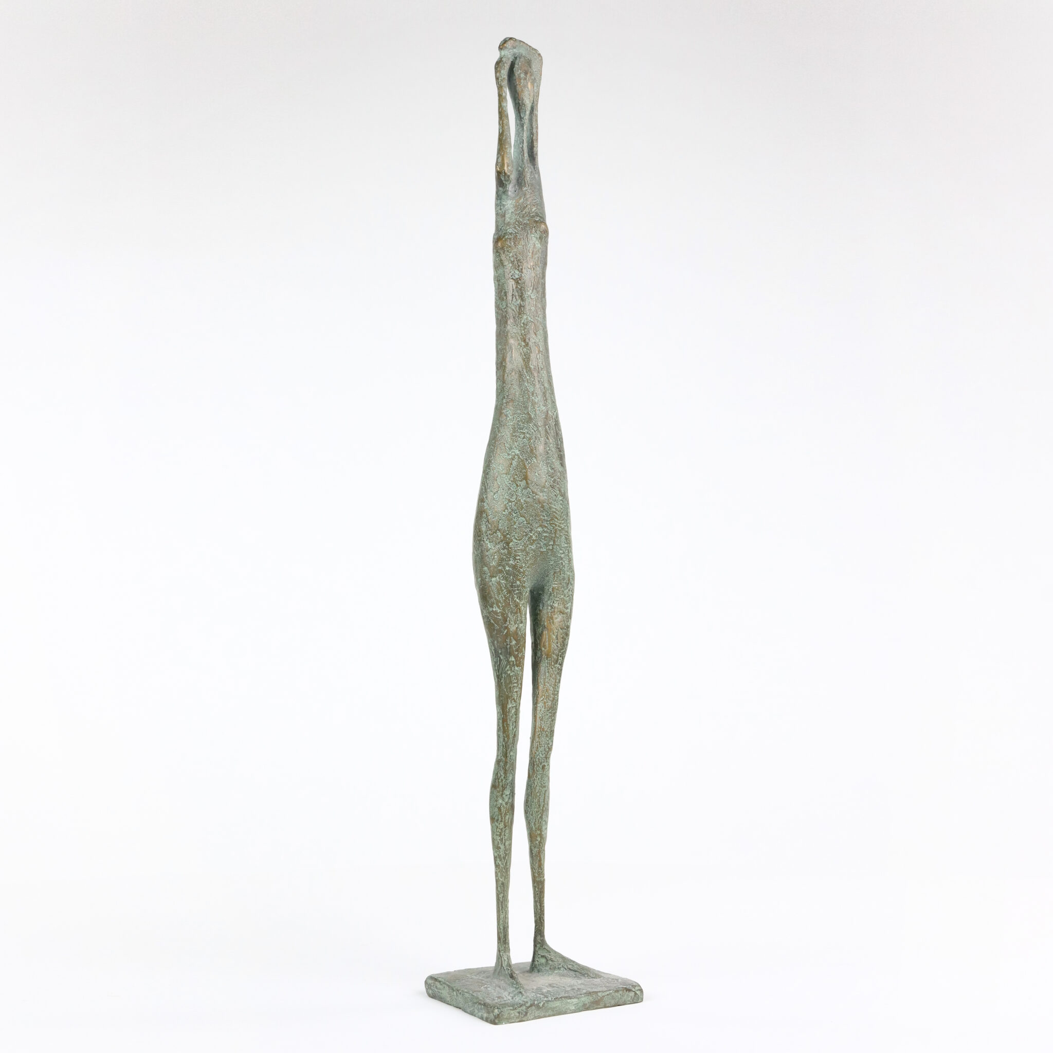 Arms Raised Standing Figure VIII | Contemporary sculpture by Pierre ...