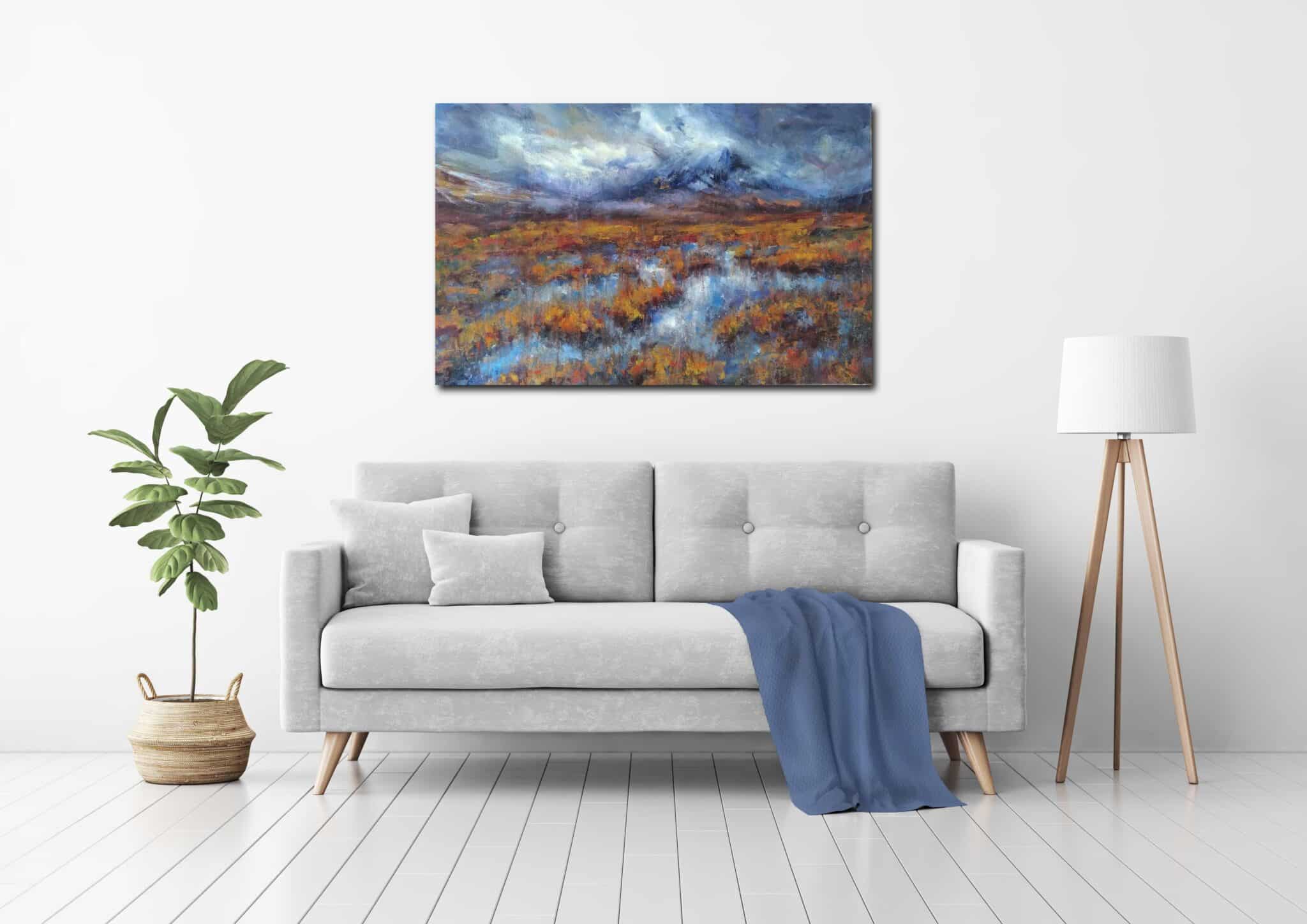 After the rain, Buachaille Etive Mor | Contemporary painting by ...