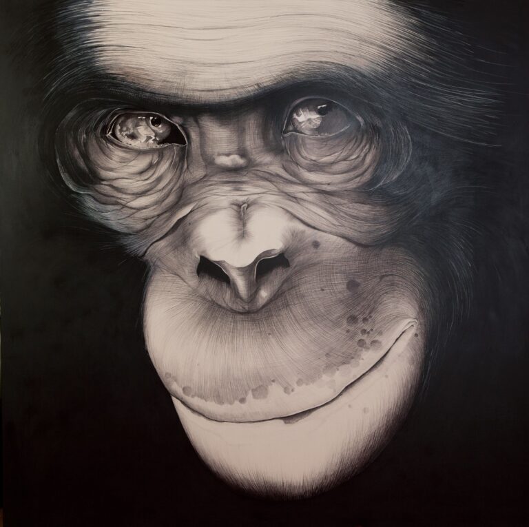 Holy Shroud II | Contemporary drawing by Cécile Bisciglia for Sale at ...