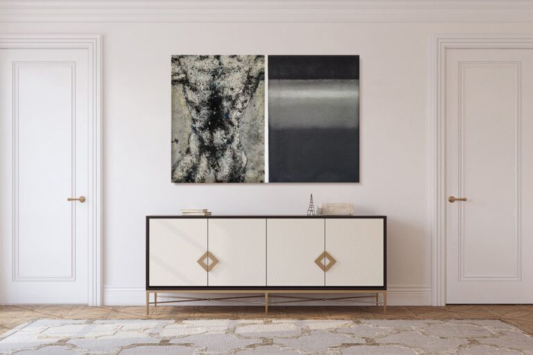 Corps/Abstrait | Contemporary painting by Ferle for Sale at Artistics