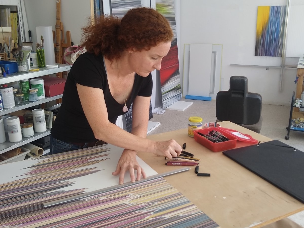 Doris Marten – Abstract art, colours and perception | Artistics