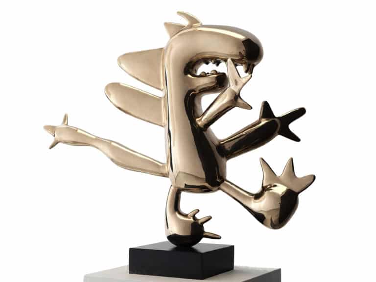 Winged Demon | Contemporary sculpture by Marcelo Martin Burgos for Sale ...