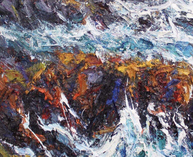 North Atlantic Coast | Contemporary painting by Jonathan Shearer for ...