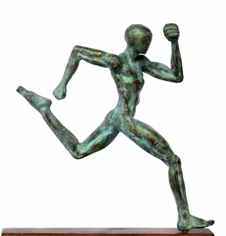 Runner "Sprinter" | Contemporary sculpture by Yann Guillon for Sale at ...