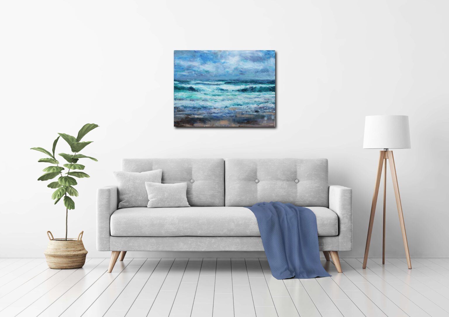 Surf 3 | Contemporary painting by Jonathan Shearer for Sale at Artistics
