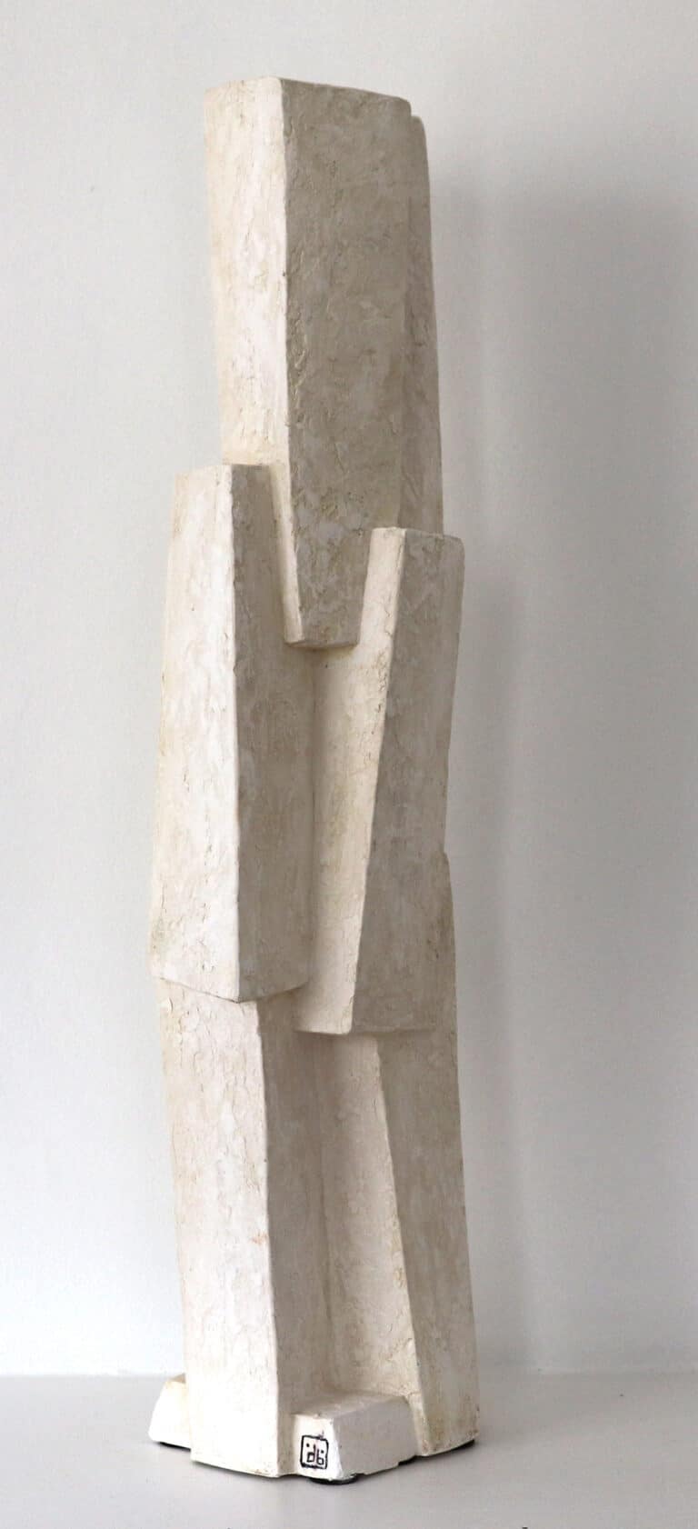 Unity VIII, plaster | Contemporary sculpture by Delphine Brabant for ...