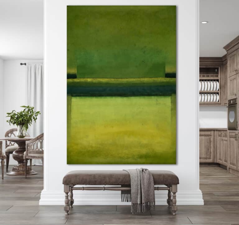 Untitled LX, Abstract (large size) | Contemporary painting by Ferle for ...