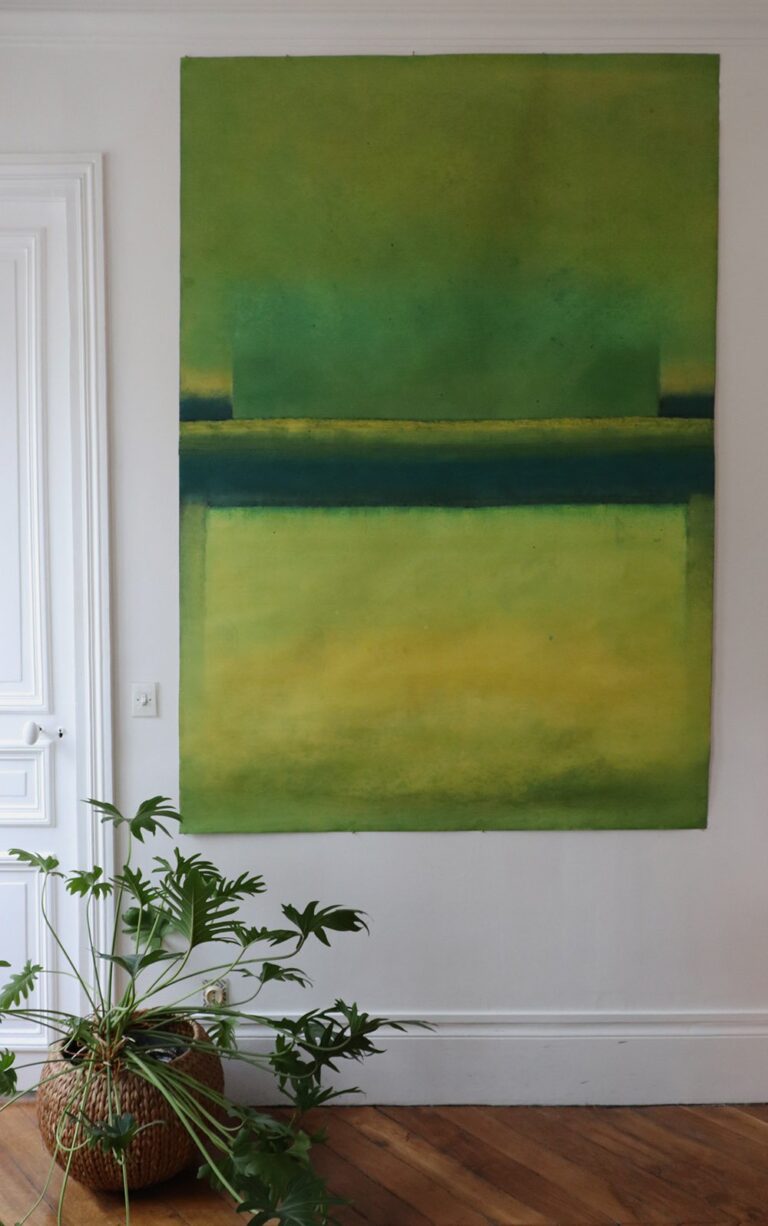 Untitled LX, Abstract (large size) | Contemporary painting by Ferle for ...