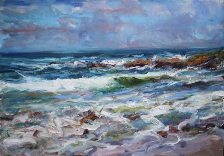 Loch nan Arr by Jonathan Shearer - Contemporary painting | Artistics
