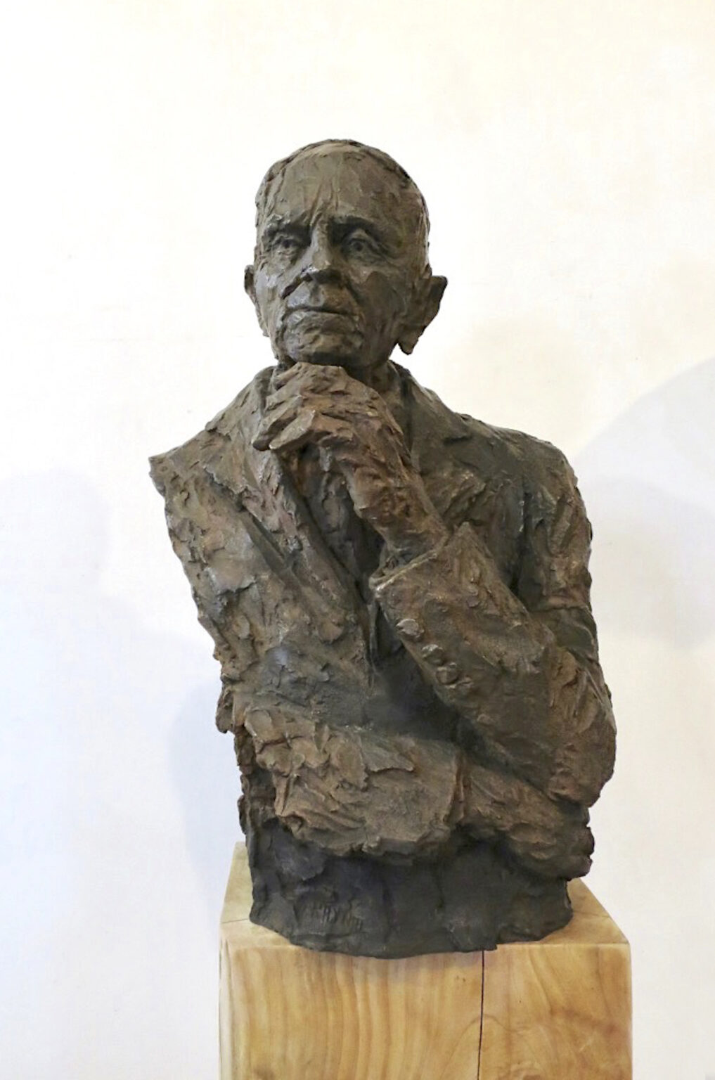 Bust of Pierre Rolinet | Contemporary sculpture by Cécile Raynal for ...