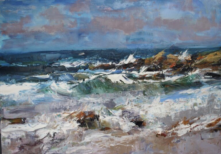 Loch nan Arr by Jonathan Shearer - Contemporary painting | Artistics