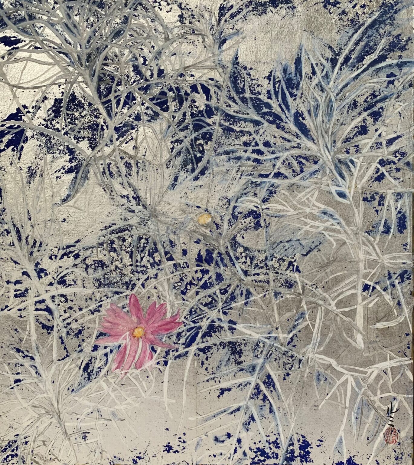 Cosmos IV | Contemporary painting by Lumi Mizutani for Sale at Artistics