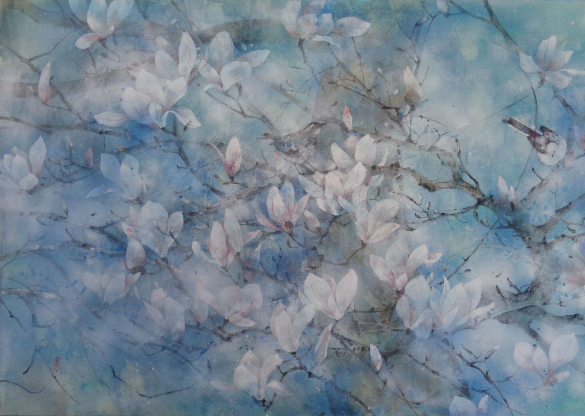 The spring wind | Contemporary painting by Chen Yiching for Sale at ...