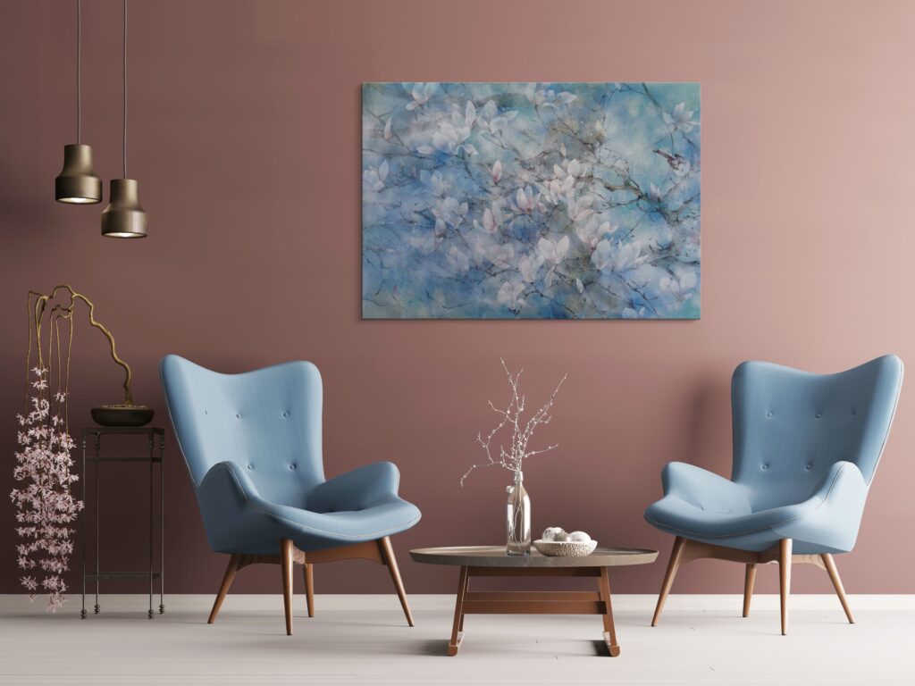 The spring wind | Contemporary painting by Chen Yiching for Sale at ...