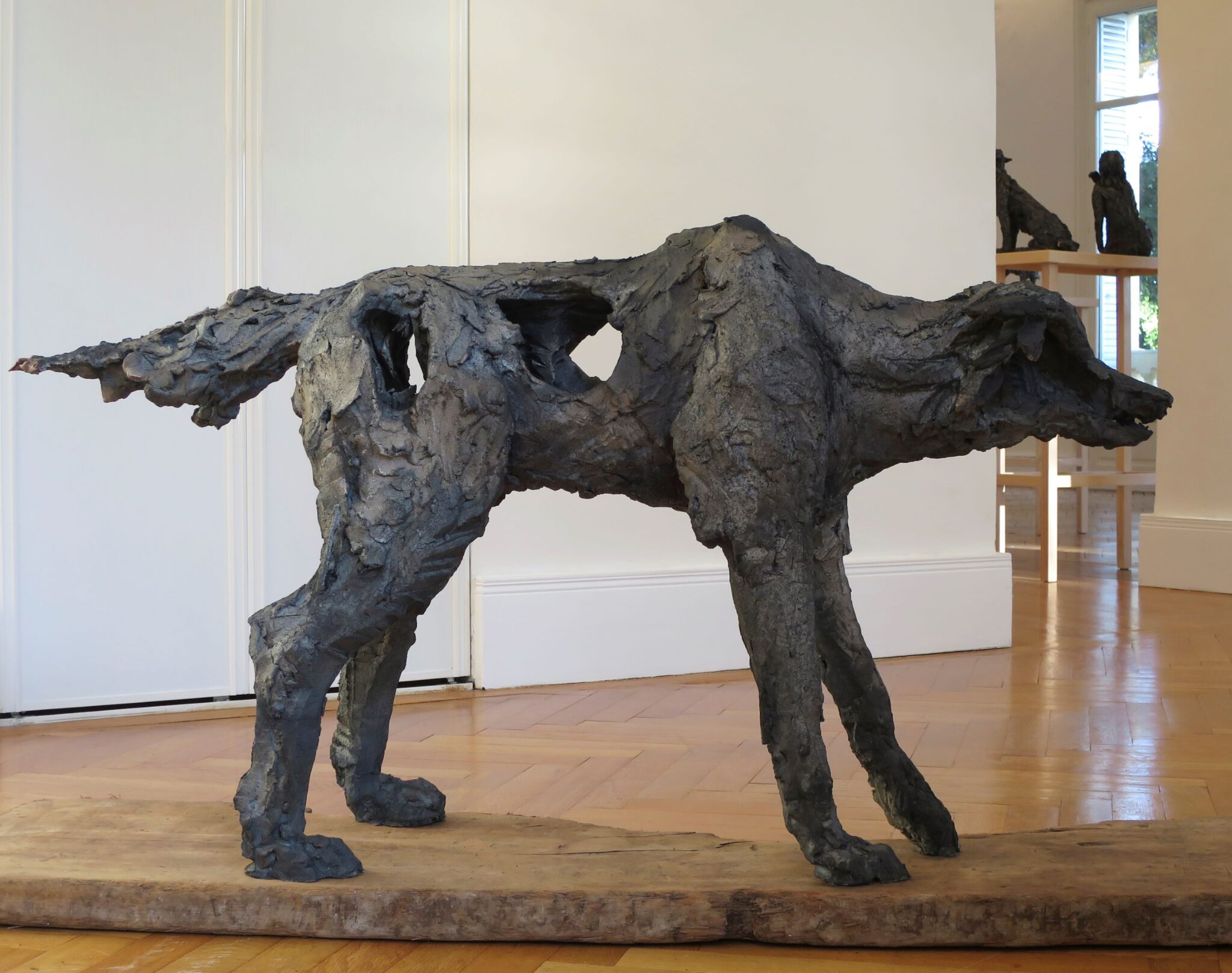 Dans la gueule du loup | Contemporary sculpture by Cécile Raynal for ...