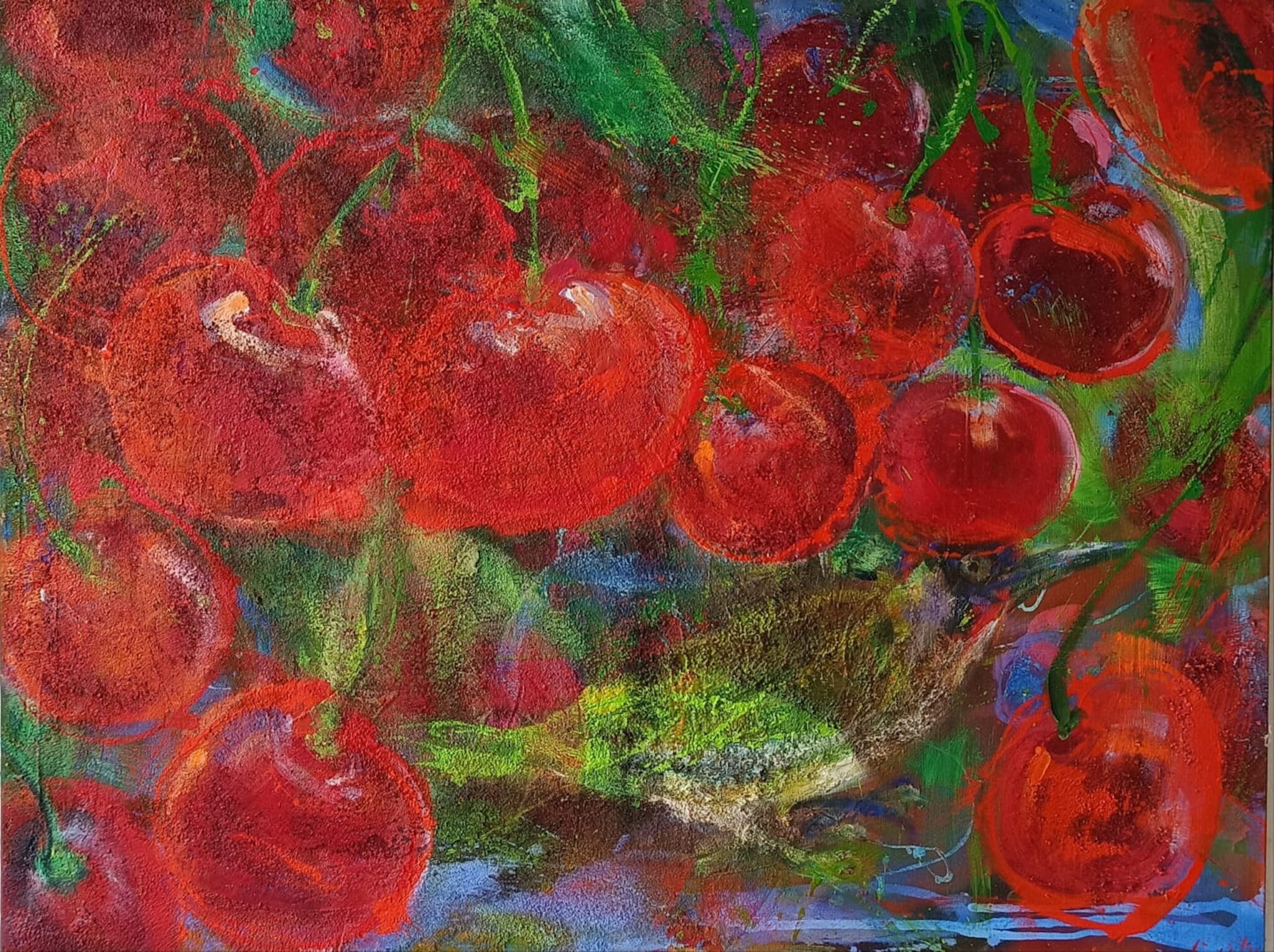 Ancestor of India by Christophe Dupety - Contemporary painting | Artistics