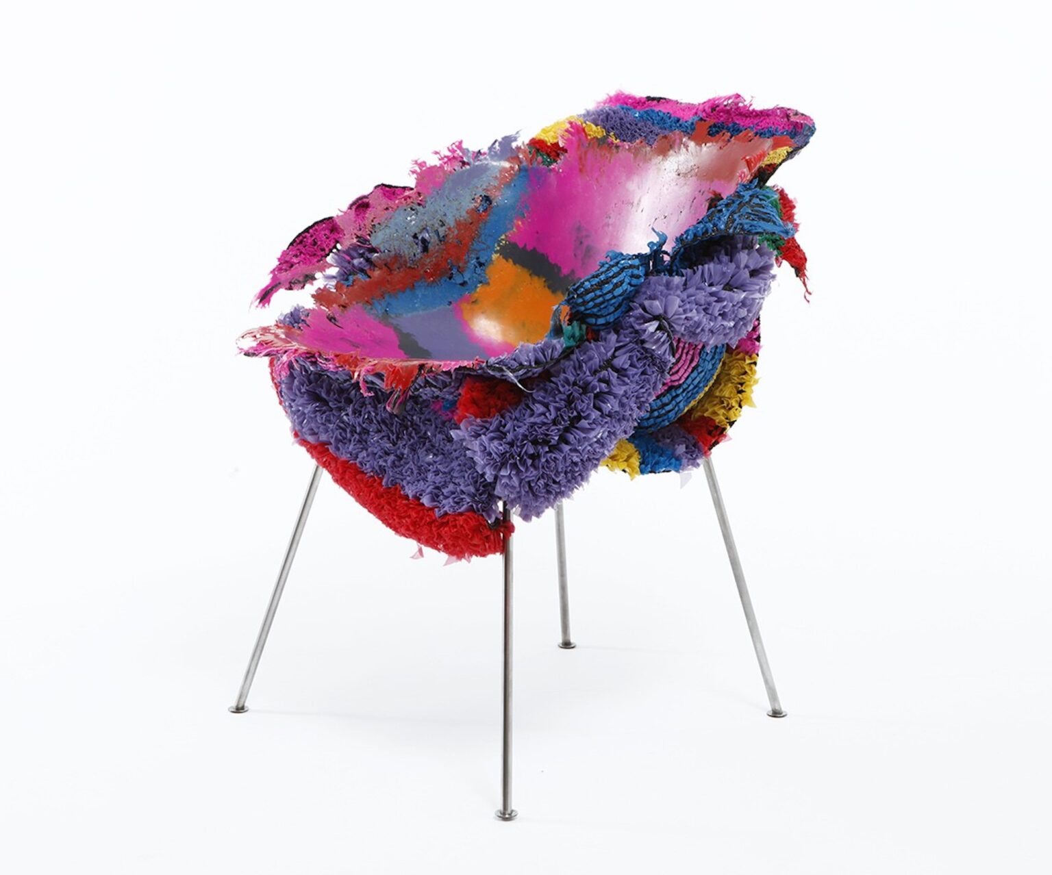 Meltdown Bench, 5-Seater Blue by Tom Price - Contemporary sculpture ...