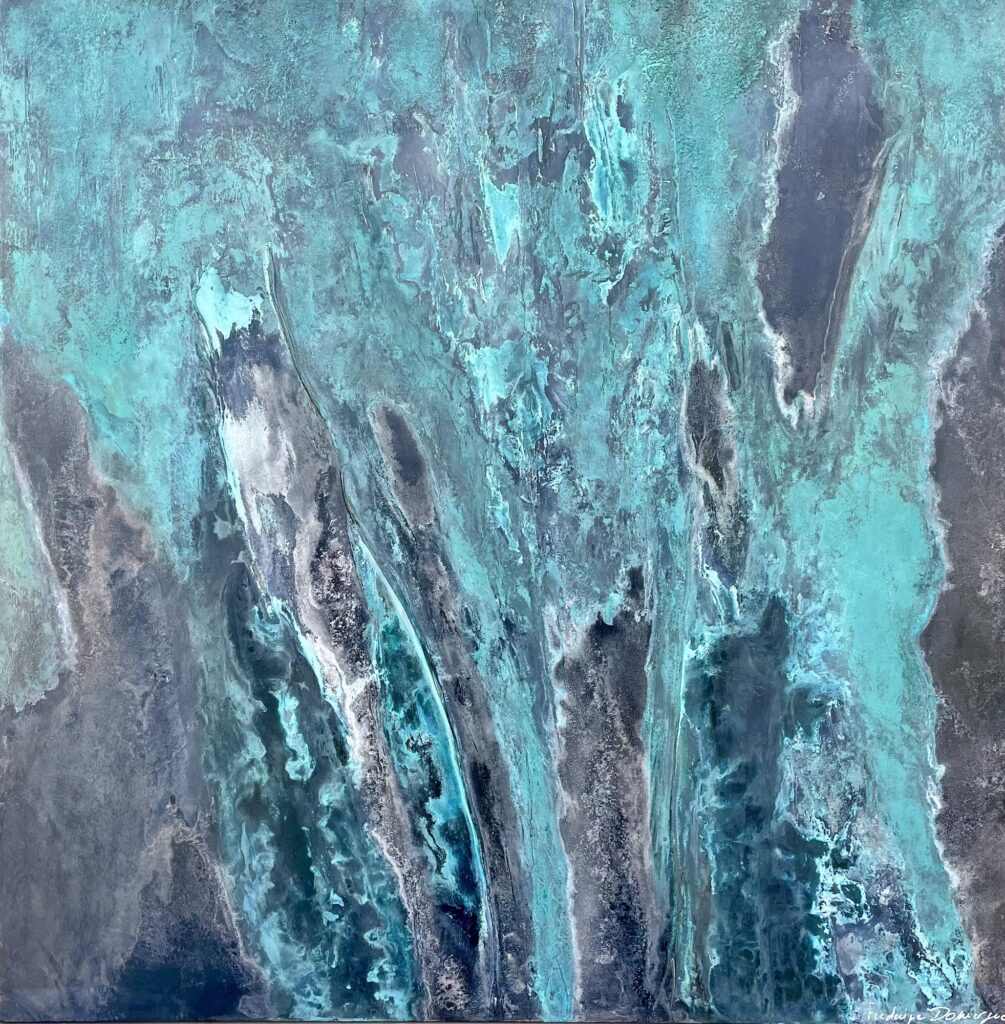 Shore | Contemporary painting by Frédérique Domergue for Sale at Artistics