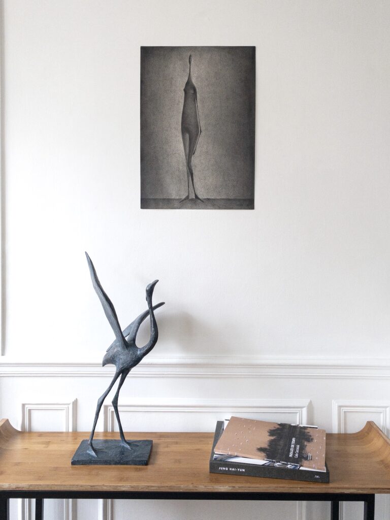Standing Figure I, Drawings series | Contemporary painting by Pierre ...