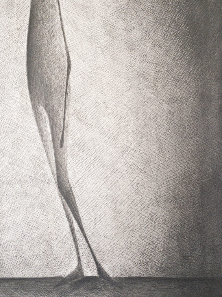 Standing Figure III, Drawings series | Contemporary painting by Pierre ...