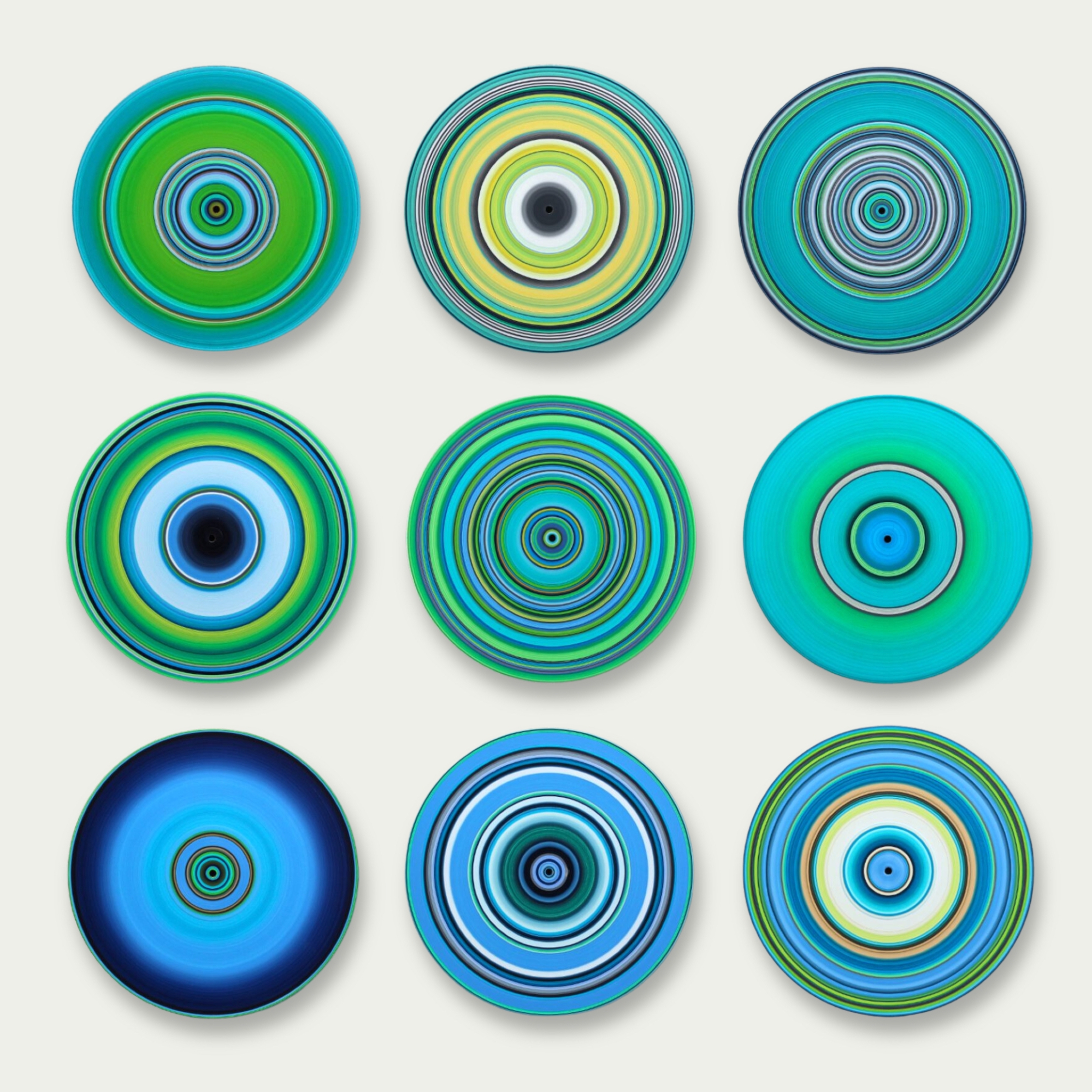 Light'n'Lines No.01 | Contemporary painting by Doris Marten for Sale at ...