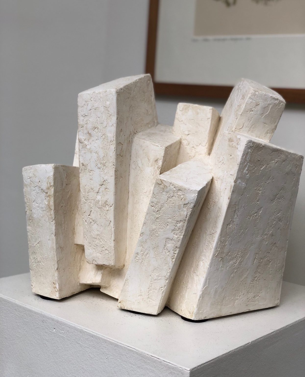 Suspension II, plaster | Contemporary sculpture by Delphine Brabant for ...