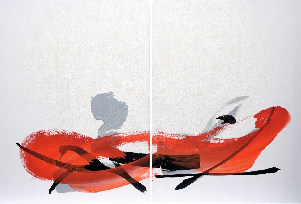N549-T | Contemporary painting by Hachiro Kanno for Sale at Artistics