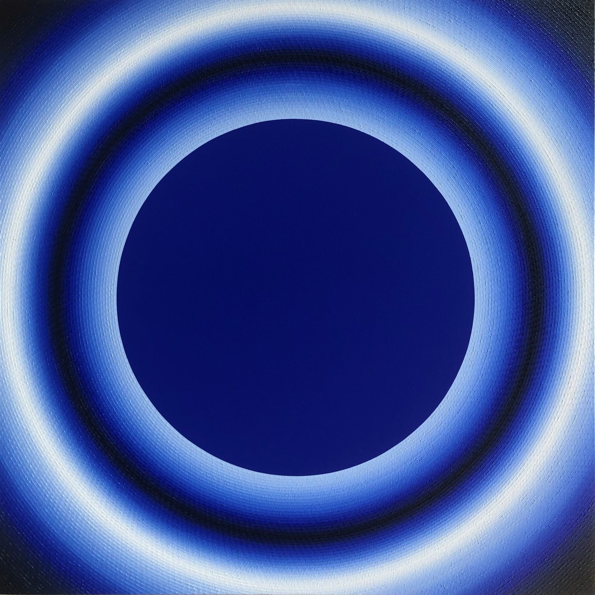 Blue Hole by Mathieu Piffeteau - Contemporary painting | Artistics