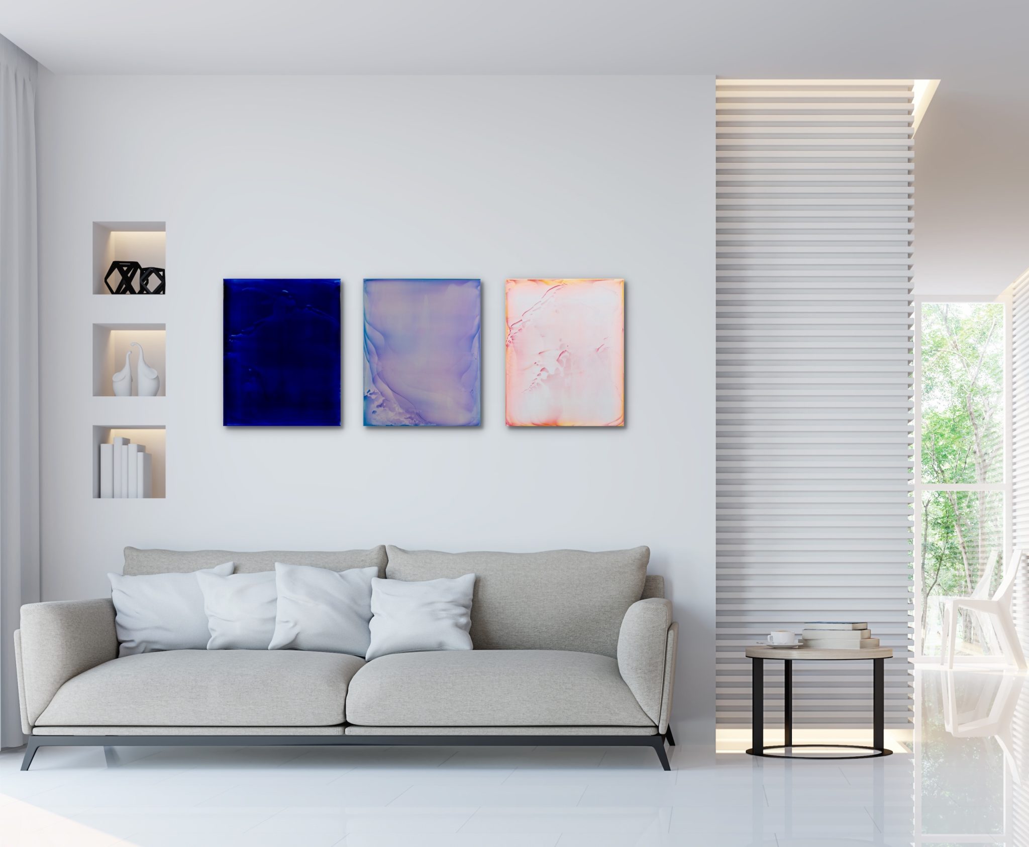 Resonance #3/19, 1 & 19/21 by James Lumsden - Contemporary painting ...