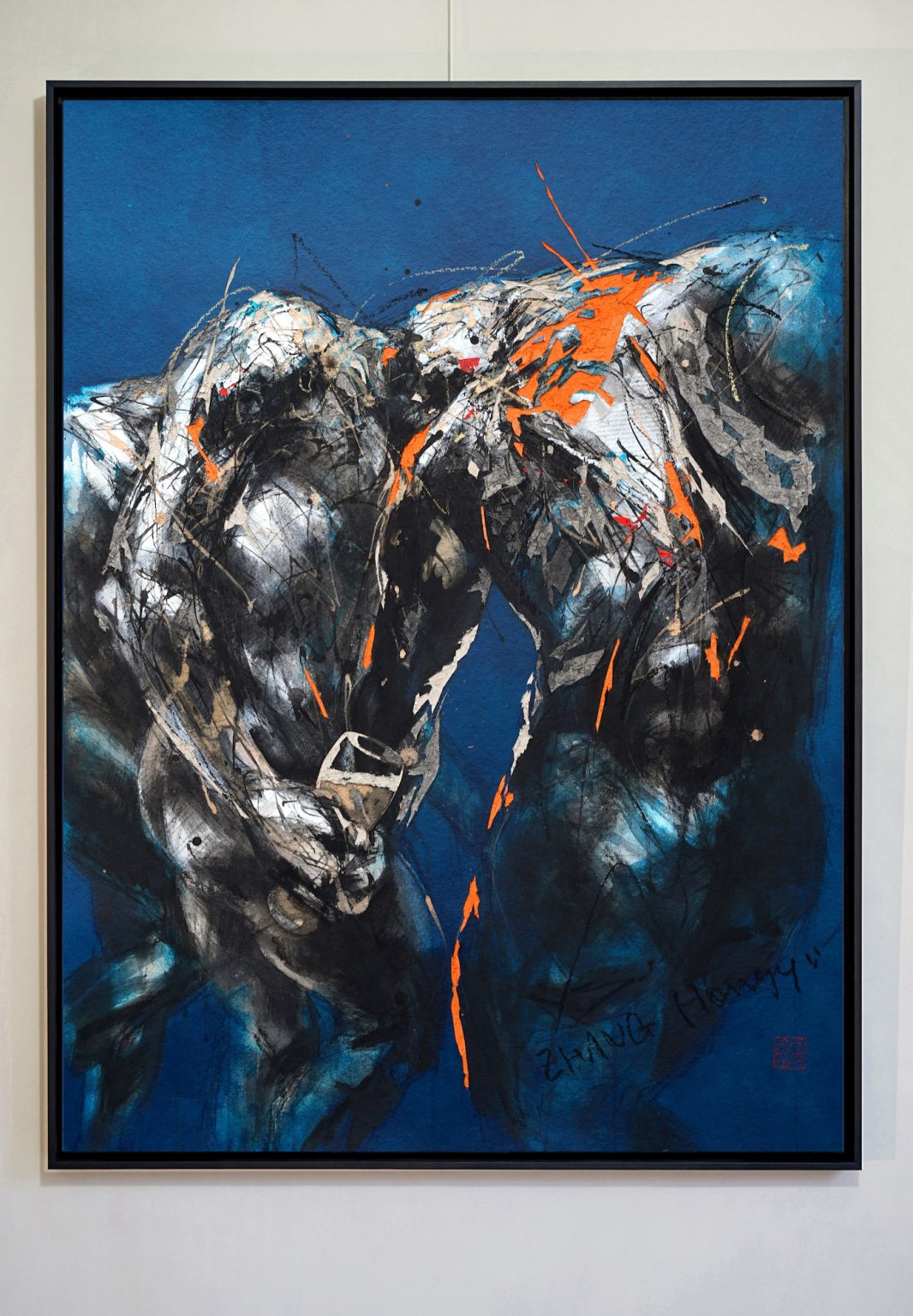 Tribute to Artists 19 by Hongyu Zhang - Contemporary painting | Artistics