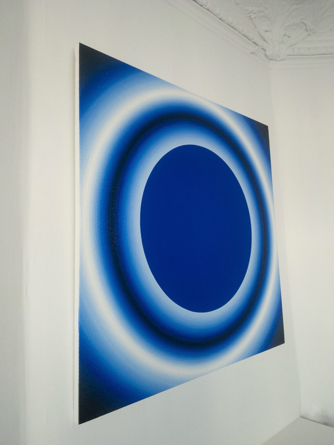 Blue Hole by Mathieu Piffeteau - Contemporary painting | Artistics