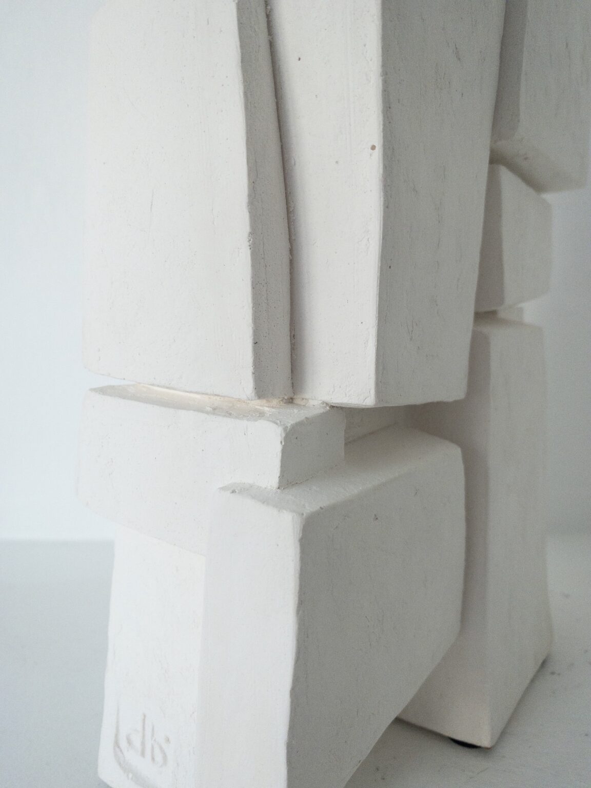 Unity I, plaster by Delphine Brabant - Contemporary sculpture | Artistics