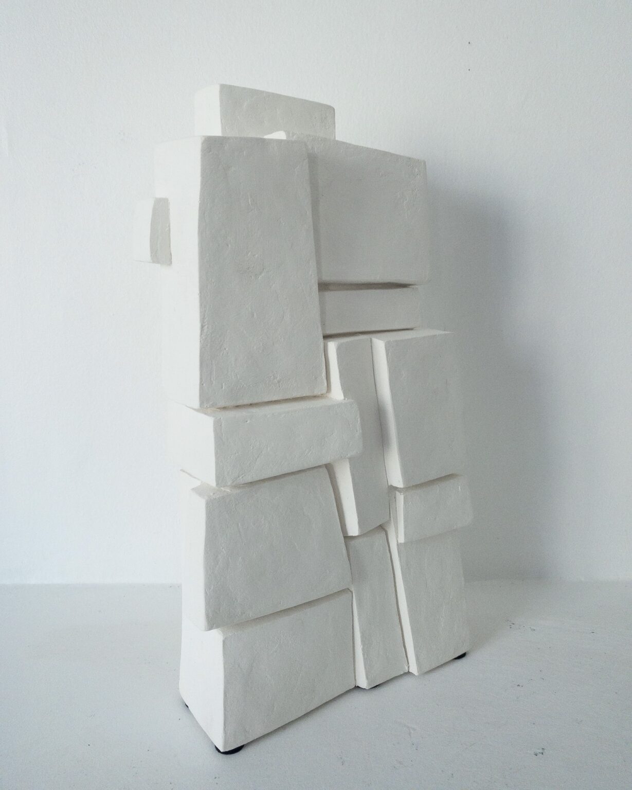 Unity I, plaster by Delphine Brabant - Contemporary sculpture | Artistics