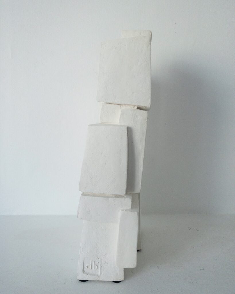 Unity I, plaster by Delphine Brabant - Contemporary sculpture | Artistics