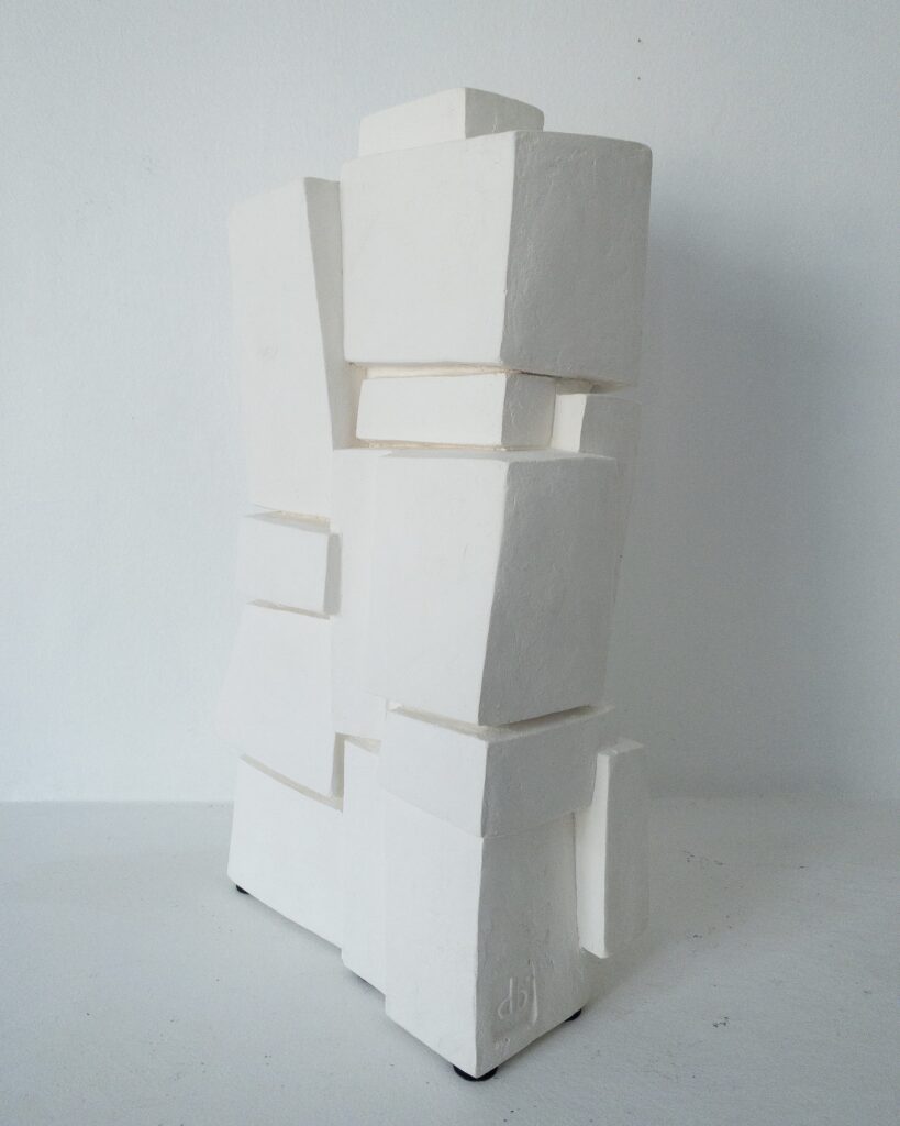 Unity I, plaster by Delphine Brabant - Contemporary sculpture | Artistics