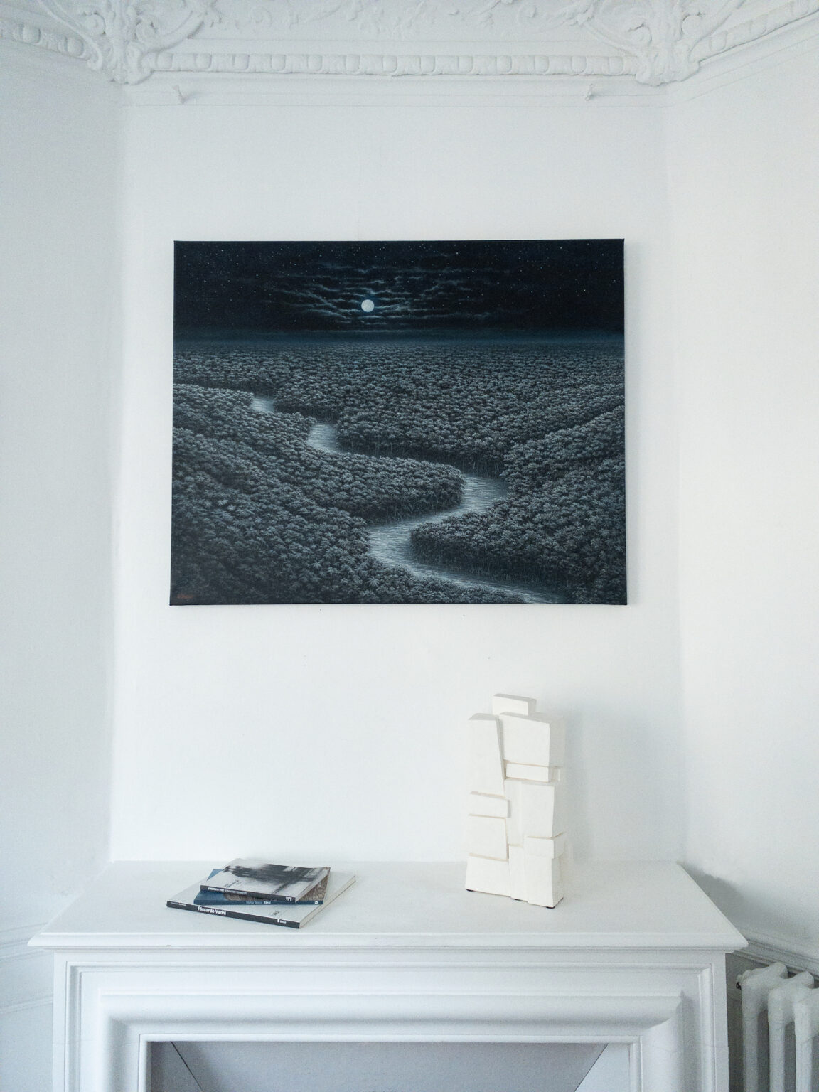 Unity I, plaster by Delphine Brabant - Contemporary sculpture | Artistics
