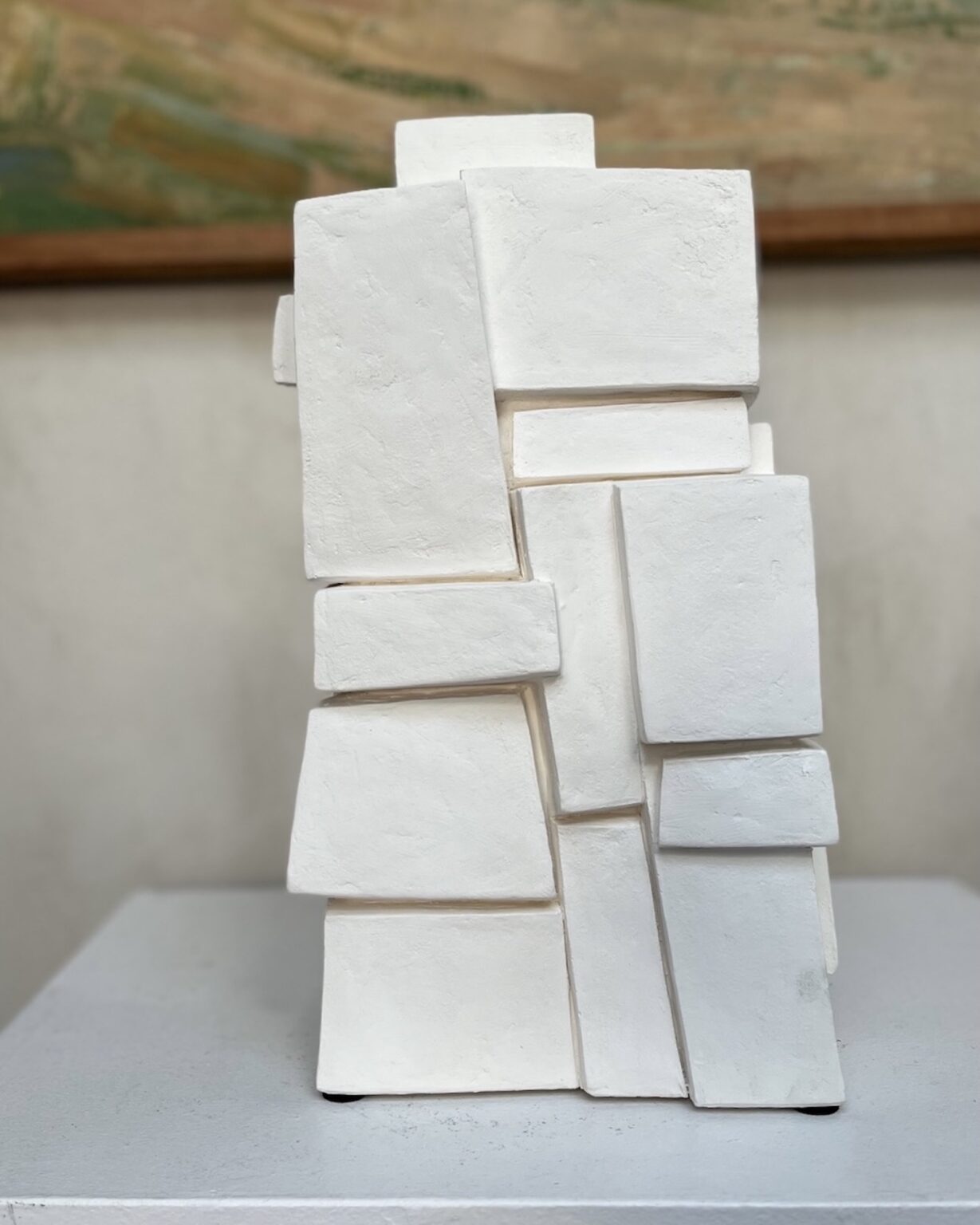 Unity I, plaster by Delphine Brabant - Contemporary sculpture | Artistics