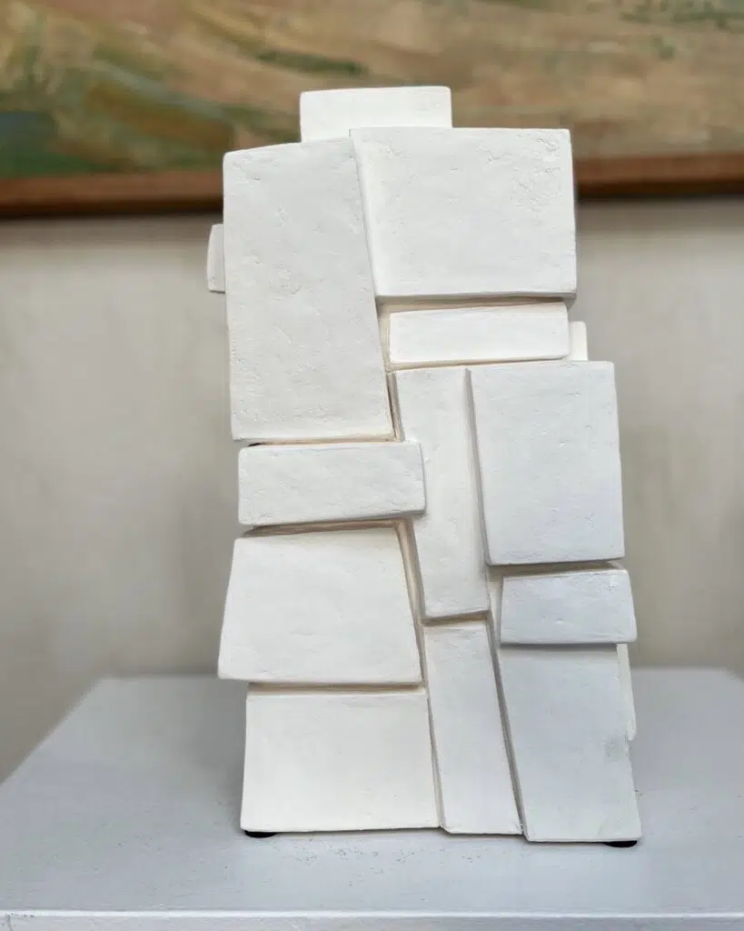 Unity I, plaster by Delphine Brabant - Contemporary sculpture | Artistics