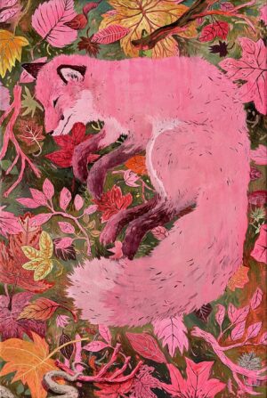Fallen Fox by Rene Gonzalez - Contemporary painting | Artistics