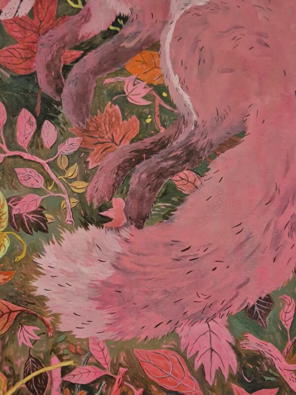 Fallen Fox by Rene Gonzalez - Contemporary painting | Artistics