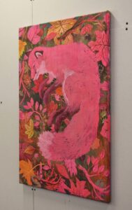 Fallen Fox by Rene Gonzalez - Contemporary painting | Artistics